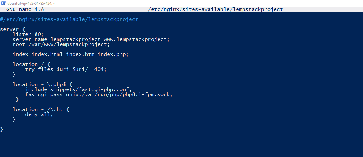GitHub - hakeem07-web/lemp-stack