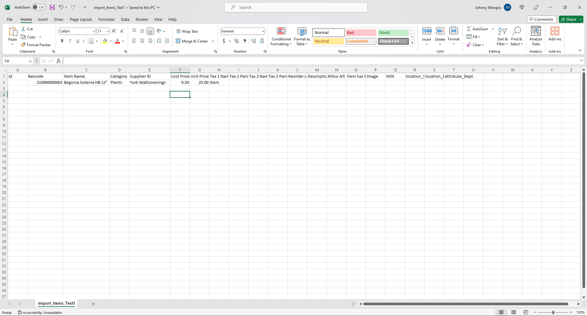 CSV Importing Issue. · Issue #3823 · opensourcepos/opensourcepos · GitHub