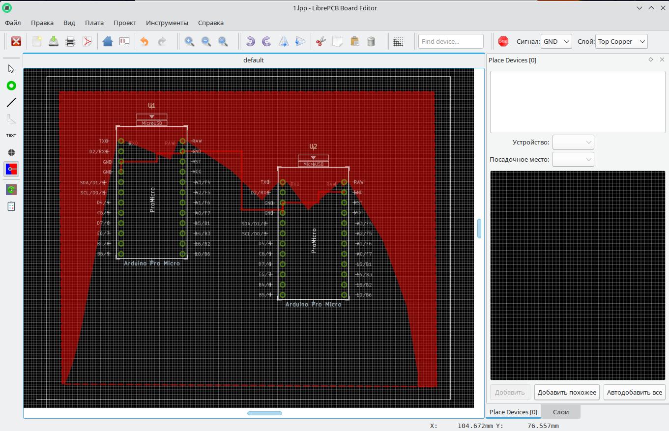 Board editor: Top and bottom planes can't be fully filled. In most cases bottom plane can't be ...
