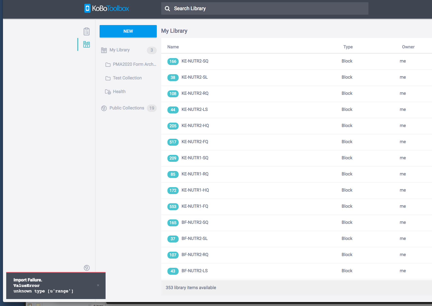 Add support for ODK Collect range widget · Issue #1982 · kobotoolbox/kpi · GitHub