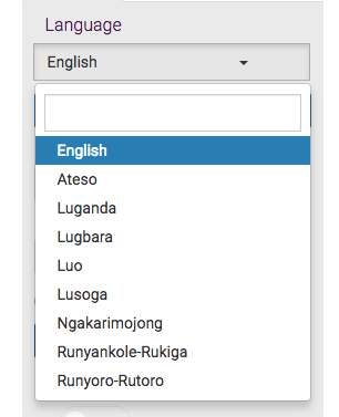 Language selection: dropdown menu instead of textbox · Issue #24 ...