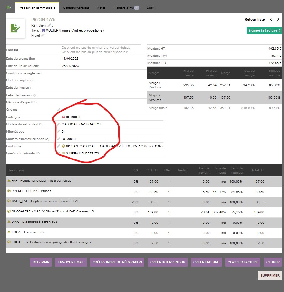 Date de 1ere mise en circulation · Issue #193 · Evarisk/dolicar · GitHub