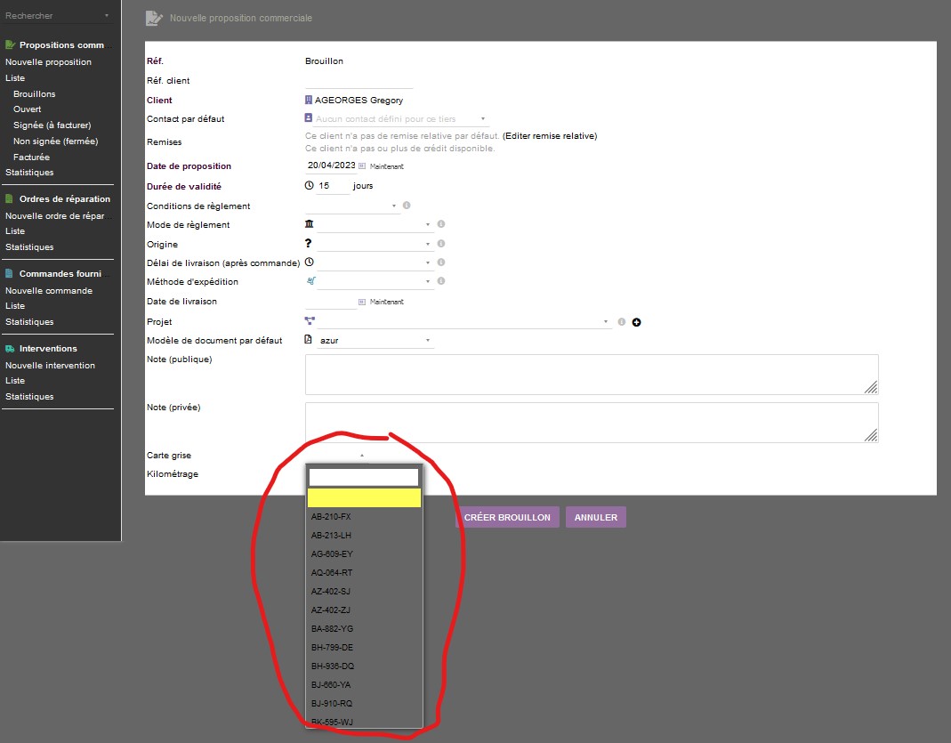 Nouvel proposition · Issue #203 · Evarisk/dolicar · GitHub