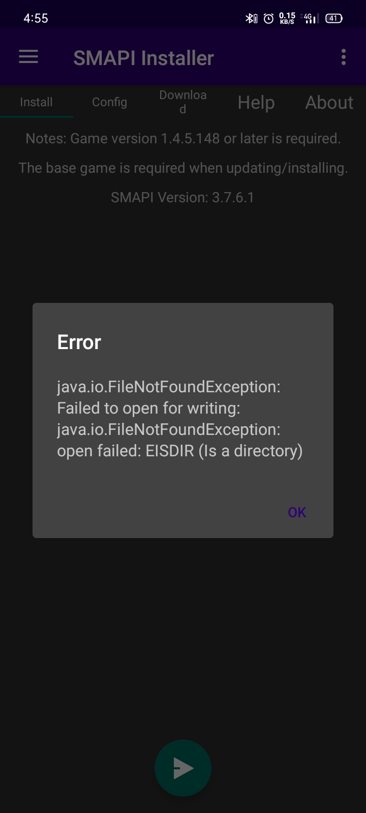 Problem with install · Issue #334 · ZaneYork/SMAPI-Android-Installer · GitHub