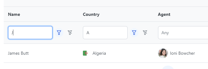 DataTable: Clear filter icon is there but not visible in table column ...