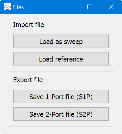 Assist novice users with clarifying save-as S1P and S2P file types ...