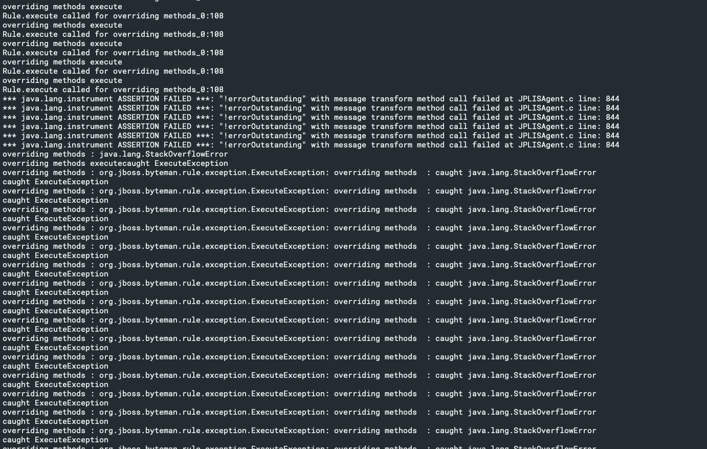 jvm-chaos shoule add -Dorg.jboss.byteman.compile.to.bytecode · Issue #2923 · chaos-mesh/chaos ...