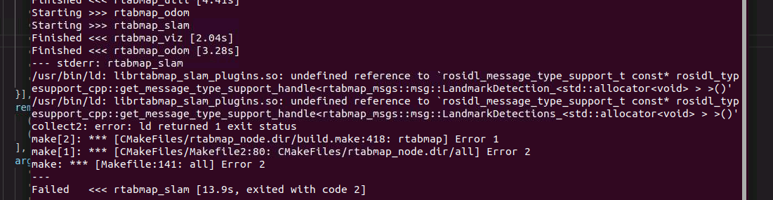 My terminator/terminal crashes as i build RTAB-Map · Issue #970 · introlab/rtabmap_ros · GitHub