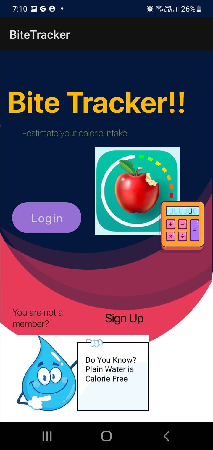 GitHub - NancharlaShivani/Bite-Tracker: Hackthon Project
