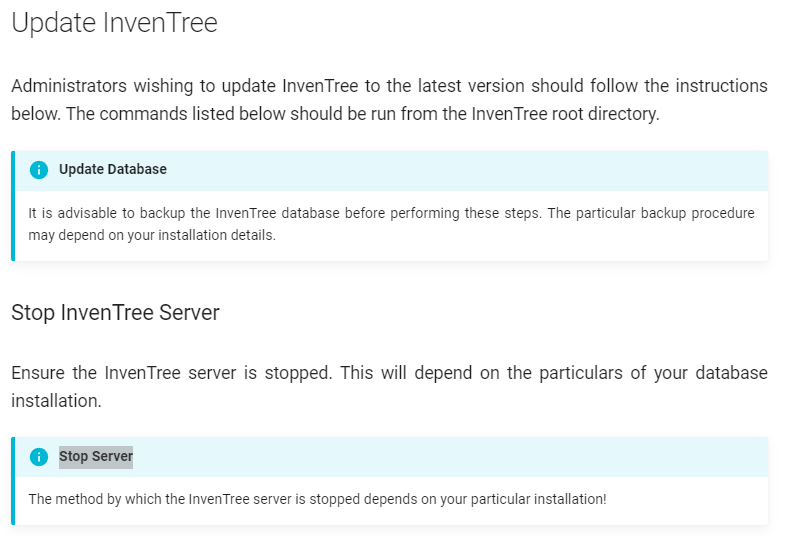 Add update automation · Issue #4869 · inventree/InvenTree · GitHub