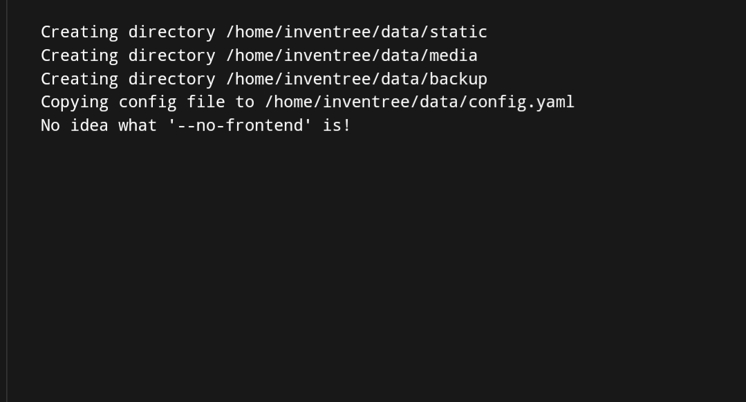 Can't get Inventree working with Docker · Issue #5462 · inventree/InvenTree · GitHub