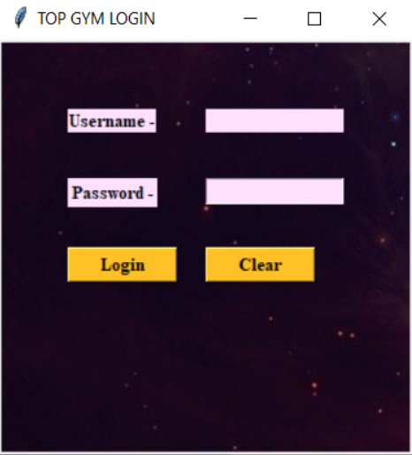 GitHub - Muqaram0/Gym_management_tkinter: Basic gym management system made using tkinter and ...