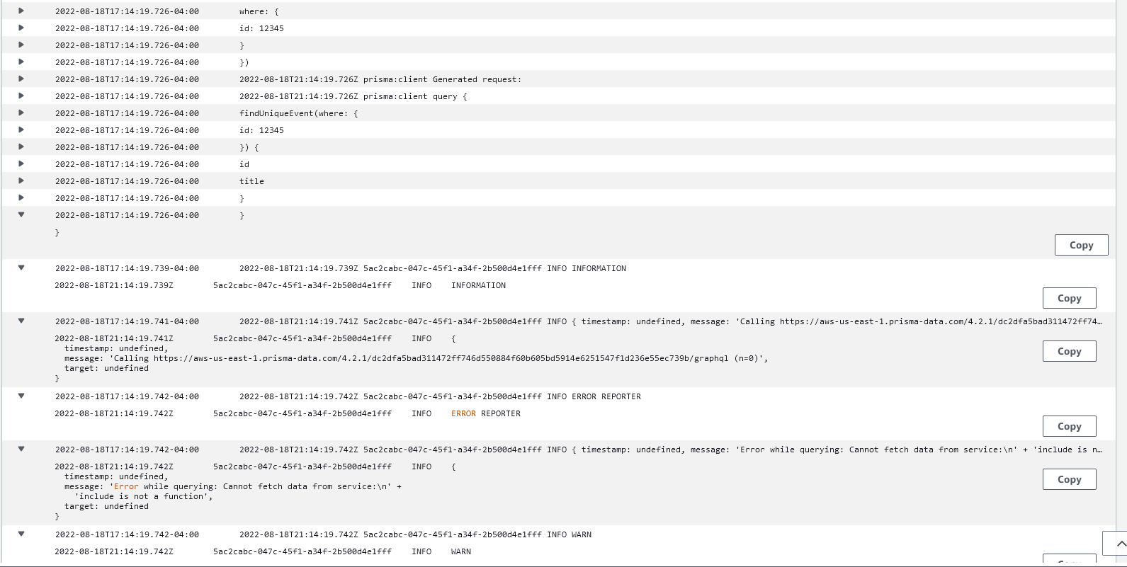 `cannot Fetch Data From Service Include Is Not A Function` Error While Using Nextjs With Data