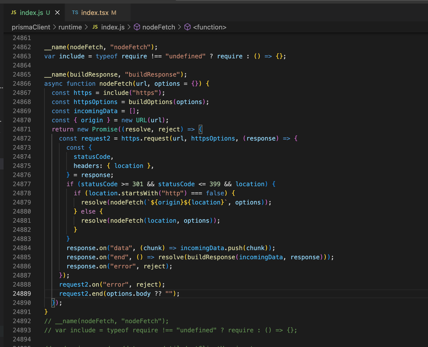 `Cannot fetch data from service: include is not a function` Error while using Next.js with Data ...