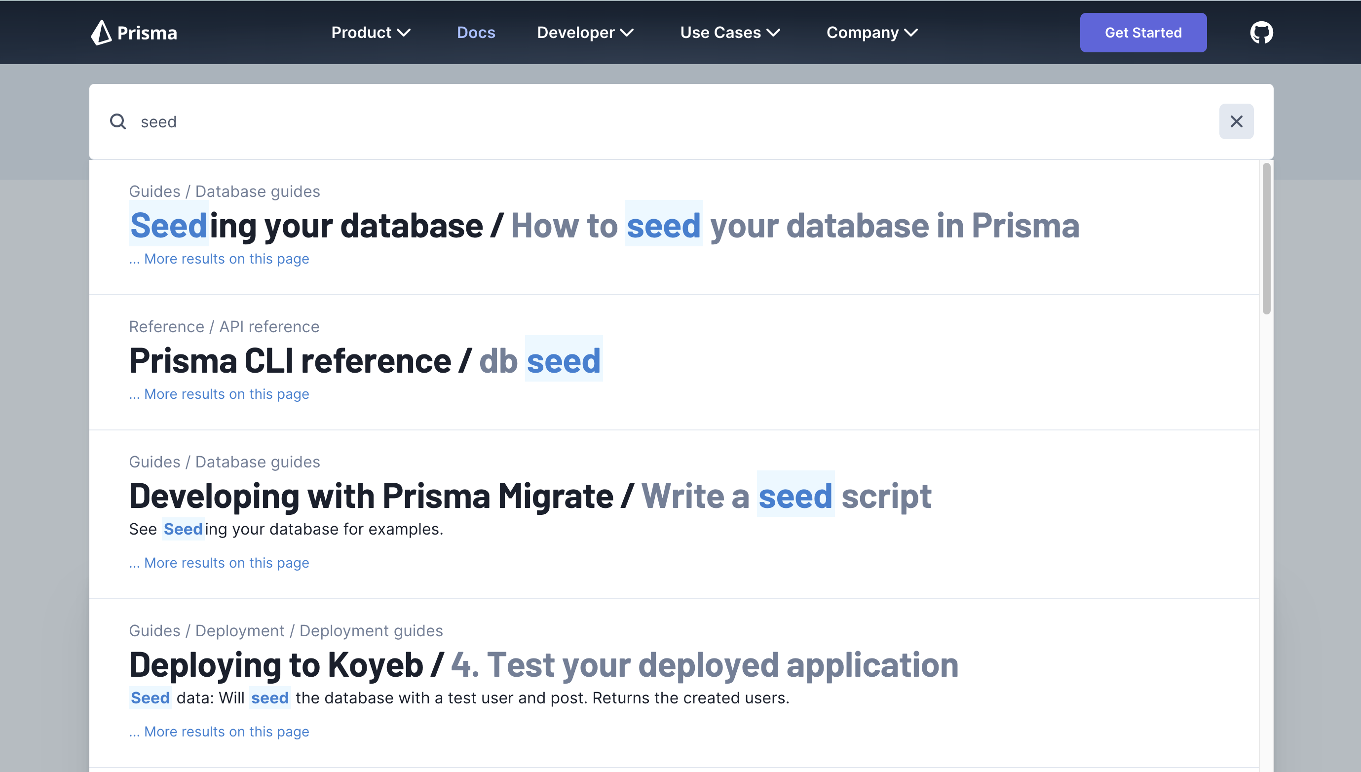 Fonts Size Issue in Docs Search Component · Issue #4540 · prisma/docs · GitHub