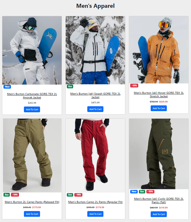 GitHub - jacobdefalco/snowboard-store