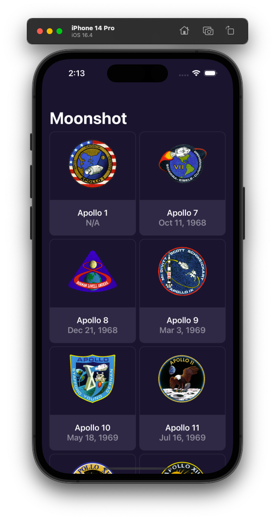 GitHub - git-Henrik/AstronautApp: iOS App where a user can select from a number of historical ...