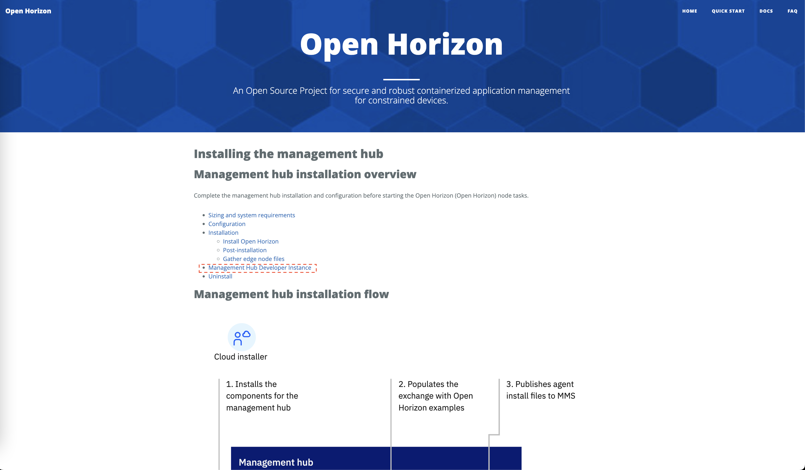 Issue #324: Added new doc page in Mgmt Hub setup by dipesh-rawat · Pull Request #328 · open ...