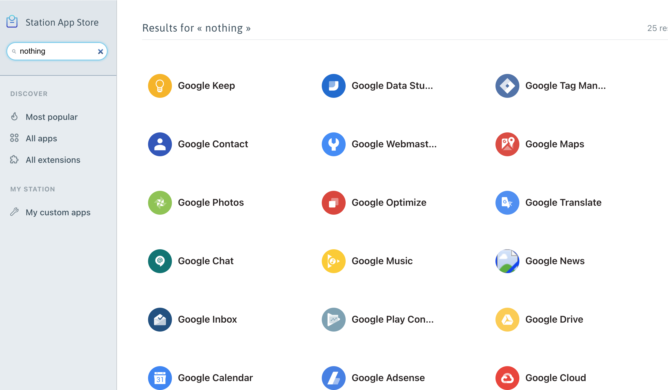 App search doesn't re-set unless search input is cleared. · Issue #168 · getstation/desktop-app ...