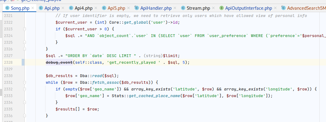 Recently played list no longer includes democratic played songs · Issue #3366 · ampache/ampache ...