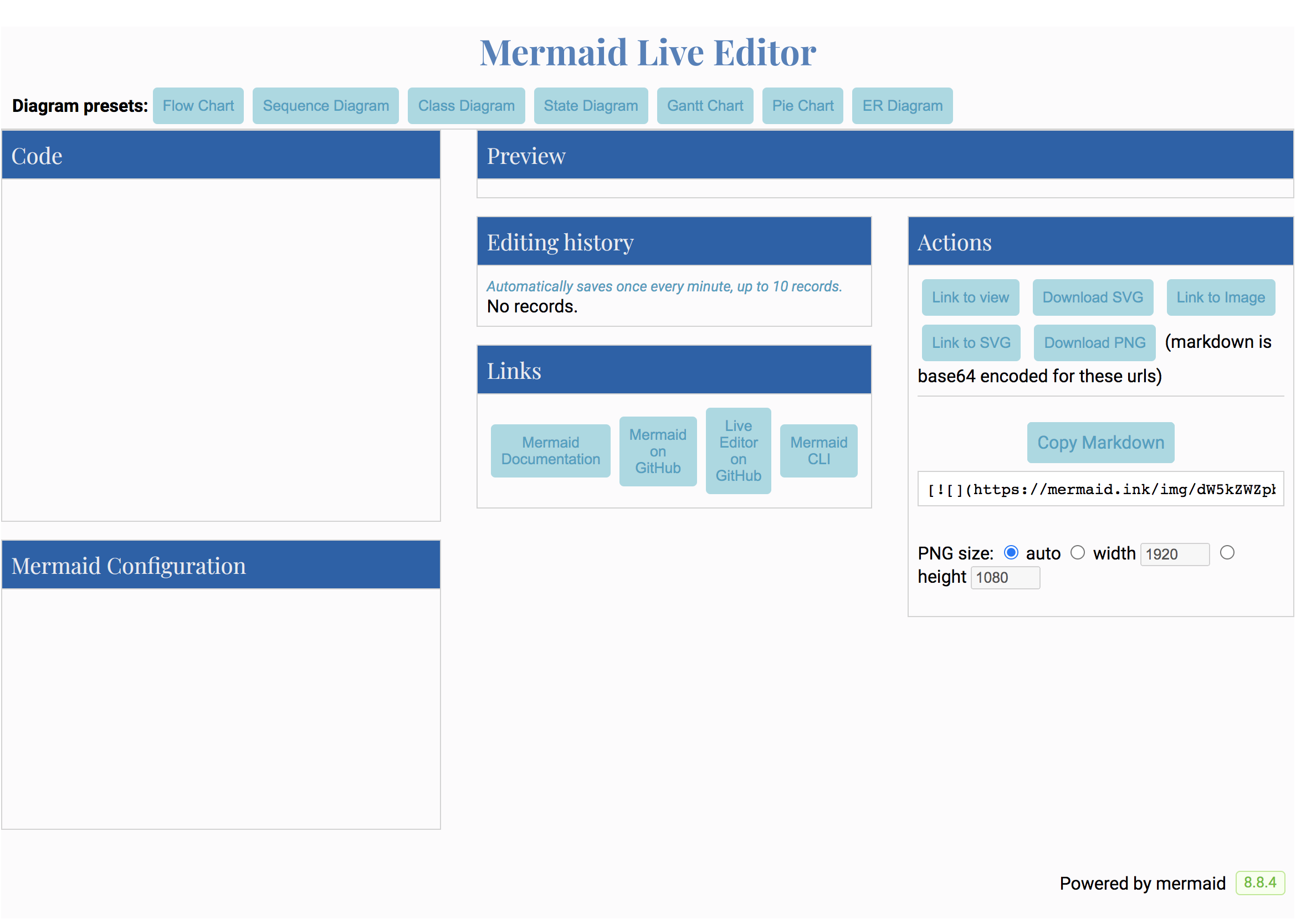 Live version appears to be broken · Issue #77 · mermaid-js/mermaid-live ...