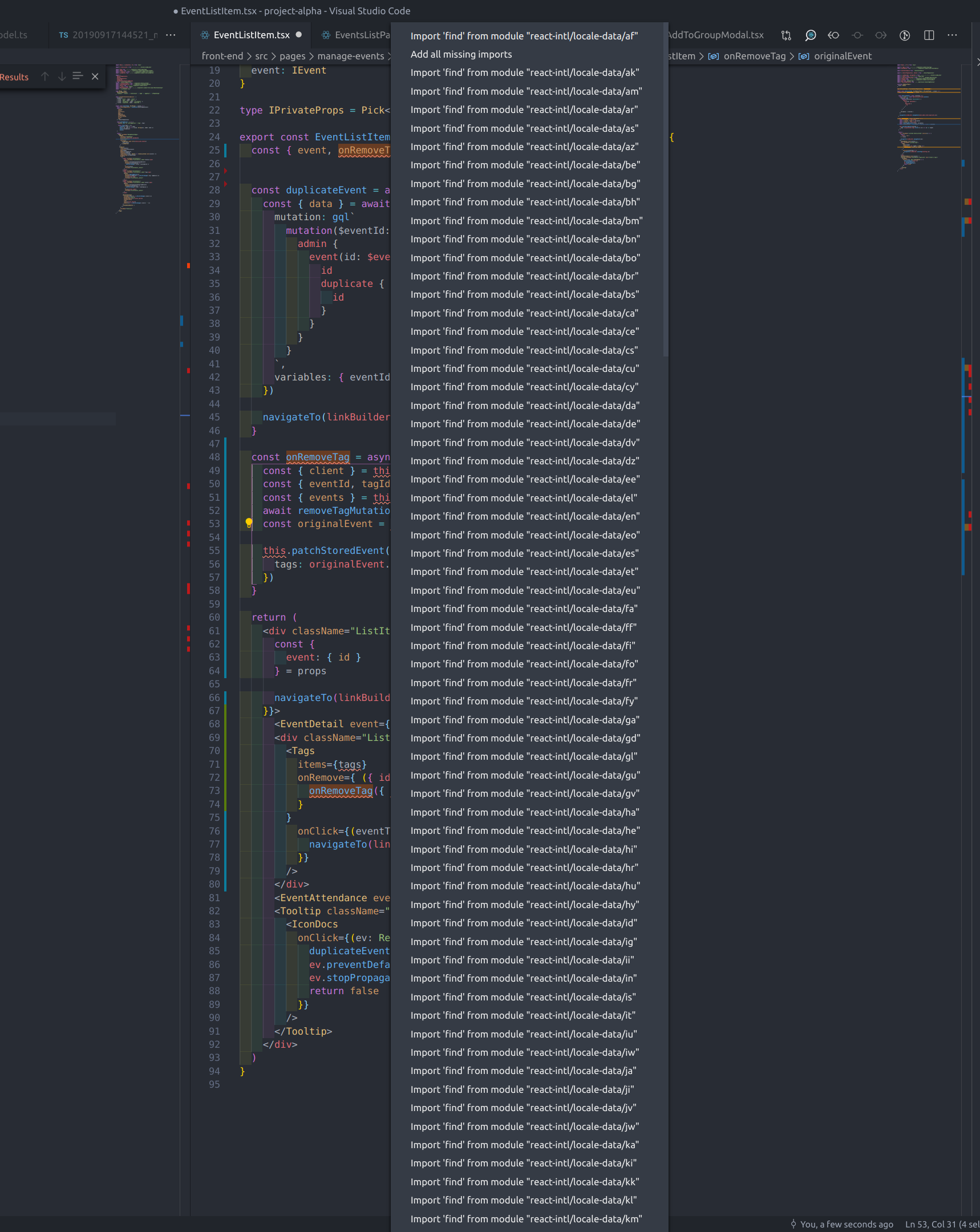 Limit number of add missing import quick fixes returned · Issue #35269 · microsoft/TypeScript ...