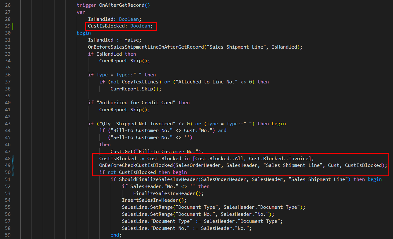 Report 295 "Combine Shipments" - OnBeforeCheckCustIsBlocked · Issue #22967 · microsoft ...