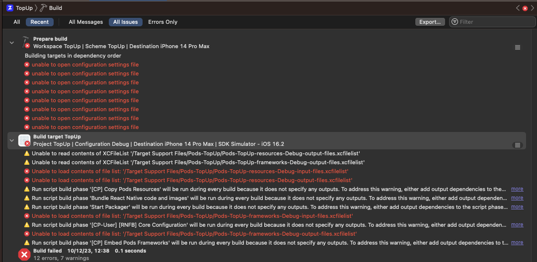 Build fails with RN 0.71.14 · Issue #40874 · facebook/react-native · GitHub