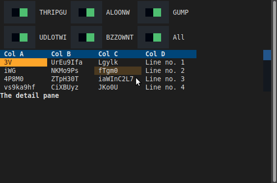 Focusing in a DataTable causes unexpected layout changes · Issue #1371 · Textualize/textual · GitHub