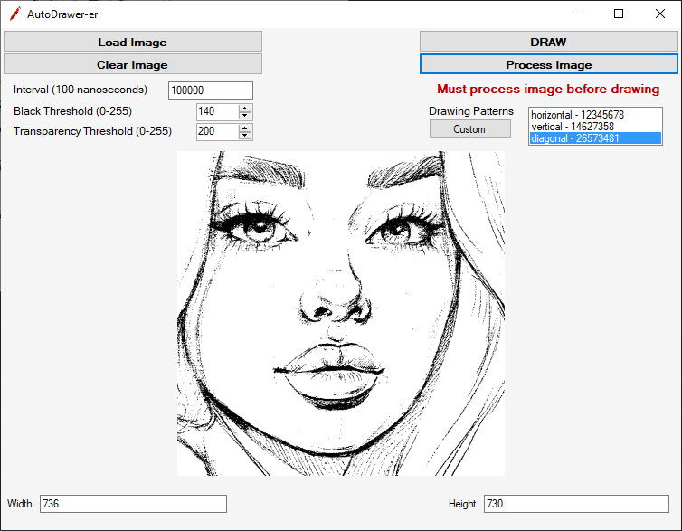 GitHub - jdroo/autodrawer-er: A program that draws an image by ...