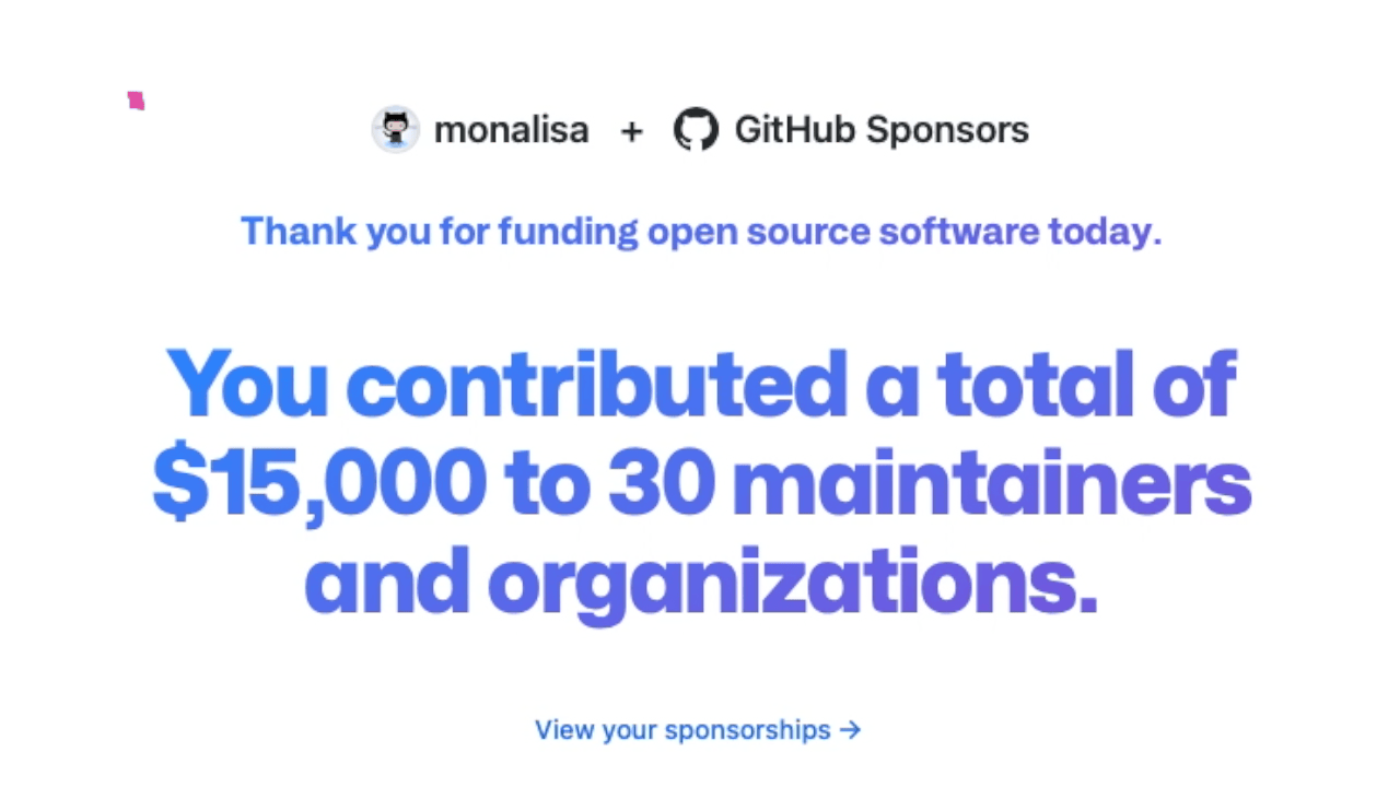 Export your sponsorable dependencies and sponsor many in one checkout - GitHub Changelog