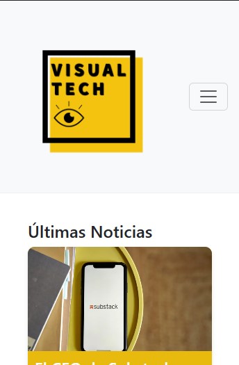 GitHub - camilovil/visualtech: Sitio web de noticias sobre tecnologia.