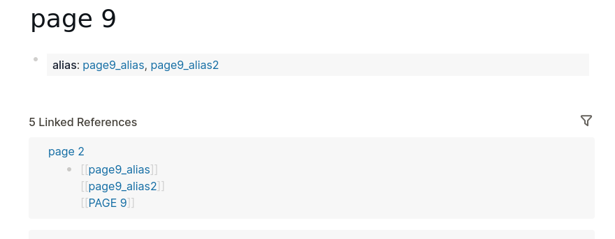 Linked References shows link titles instead of aliases · Issue #6028 · logseq/logseq · GitHub