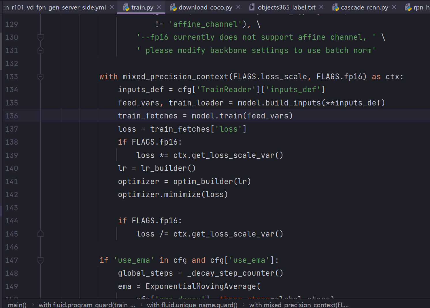 静态图下对676类大模型进行训练报错：ValueError: too many values to unpack (expected 2 ...