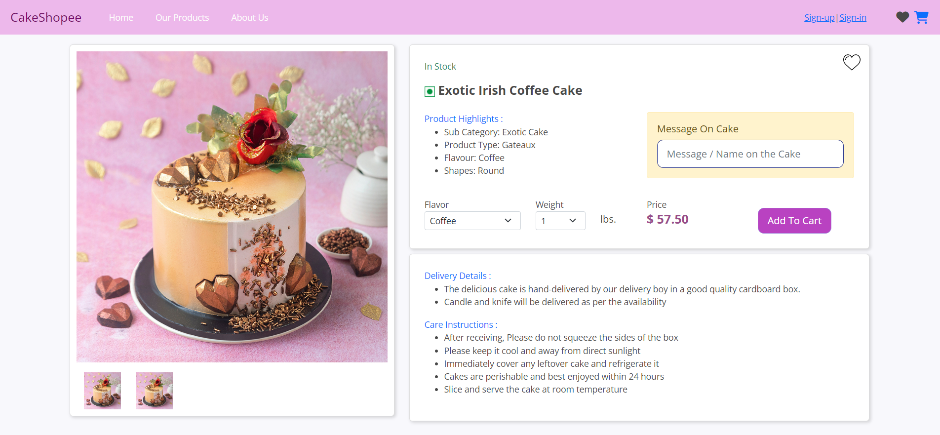 GitHub - kpate16/cakeshopee