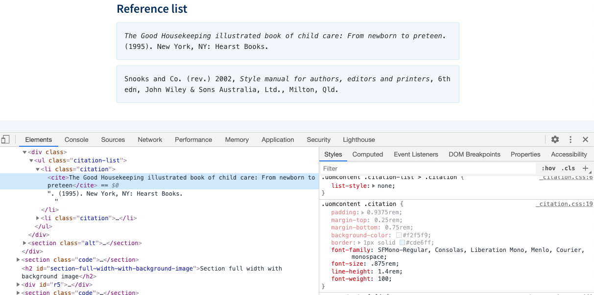 [BUG] font of citation class · Issue #59 · unimelb/design-system-issues ...