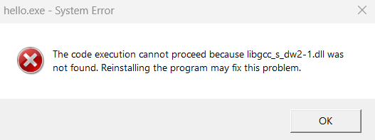 Compiling With Mingw64 Or Mingw Toolchain Undefined Reference To