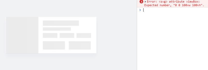 Full height and width works but causes error · Issue #129 · danilowoz/react-content-loader · GitHub