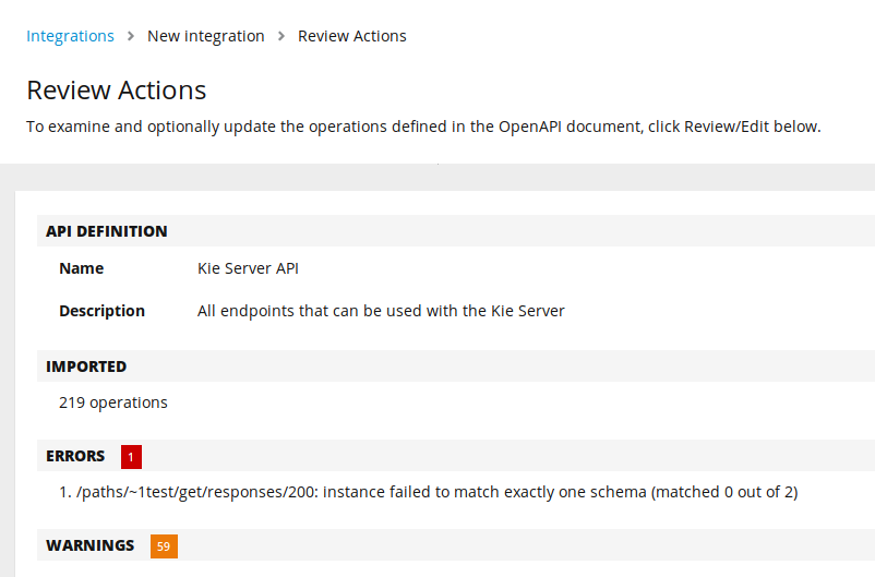 API Connector does not save any change with warnings · Issue #4910 · syndesisio/syndesis · GitHub