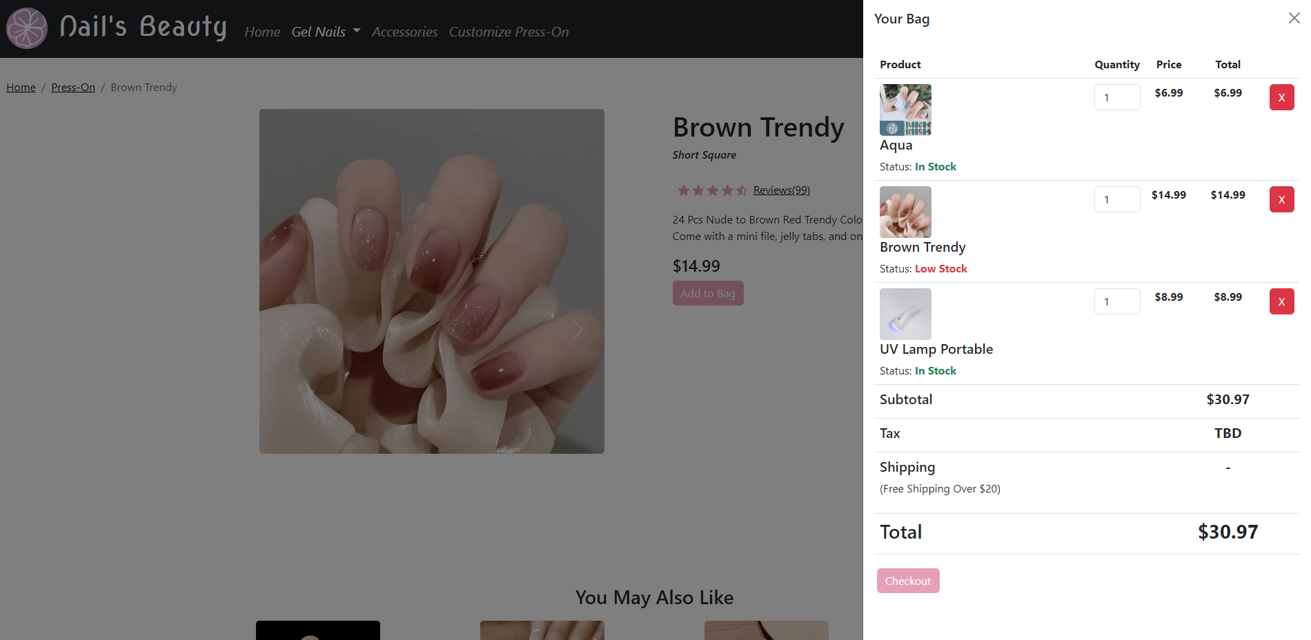 GitHub - Yuen-Zhang/Nails-Beauty-ecommerce-website: First capstone prooject: Nail's Beauty