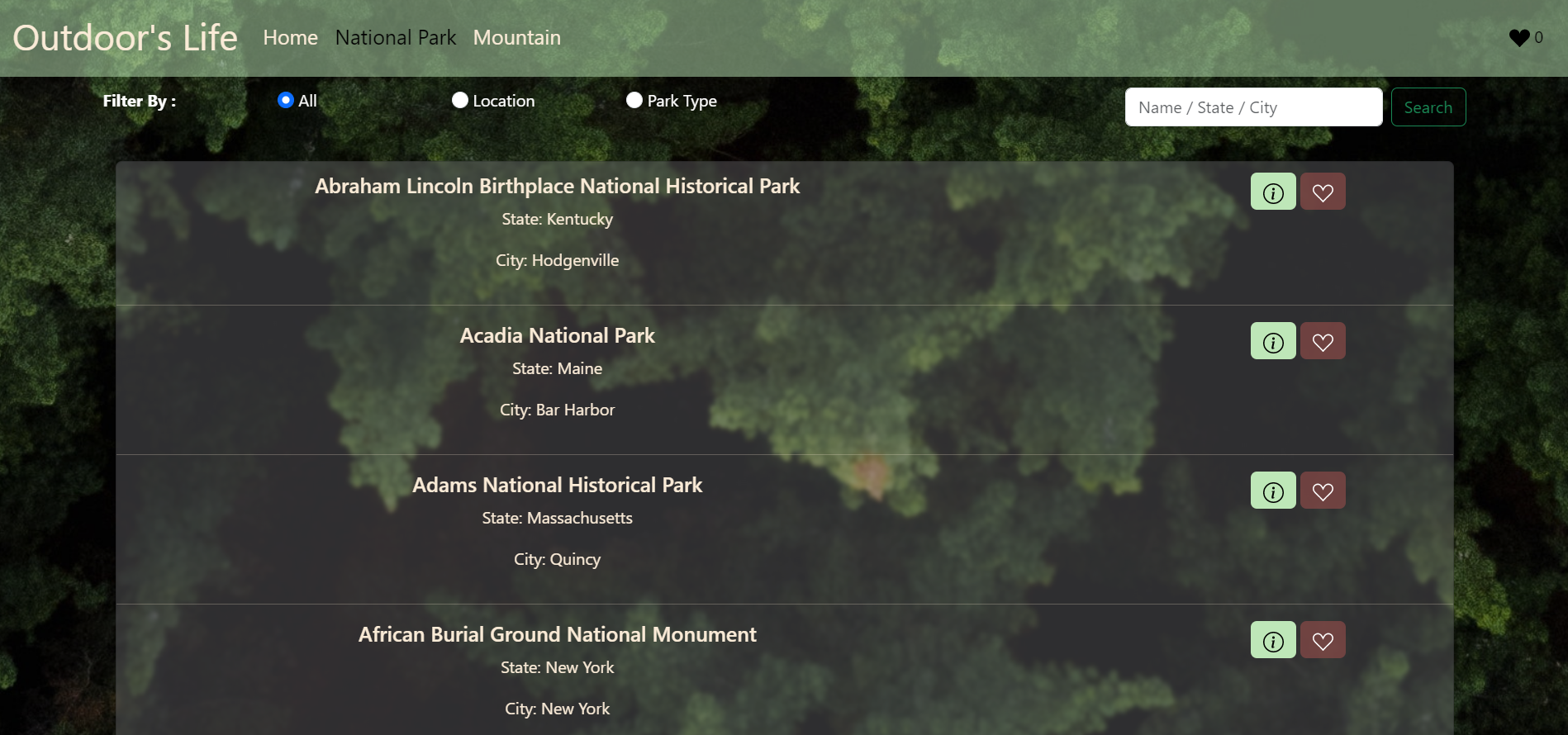 GitHub - Yuen-Zhang/Enjoy-the-outdoor: capstone 2