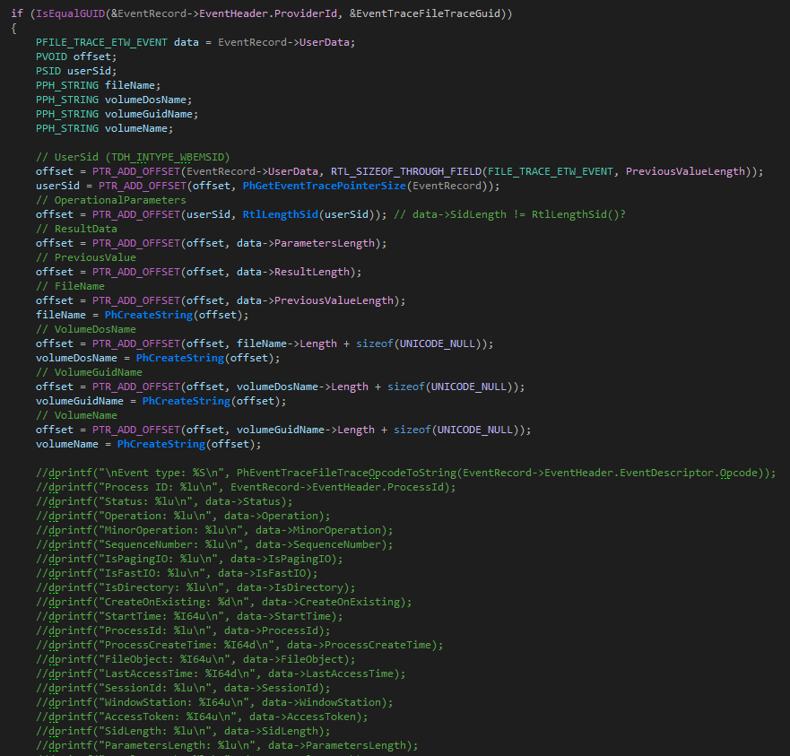 processhack etw plugin can not show process read write file event · Issue #749 · winsiderss ...