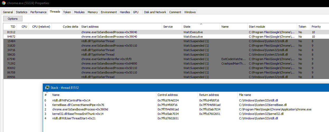 devenv, msedge, discord, skype and other processes cannot be suspended · Issue #856 · winsiderss ...