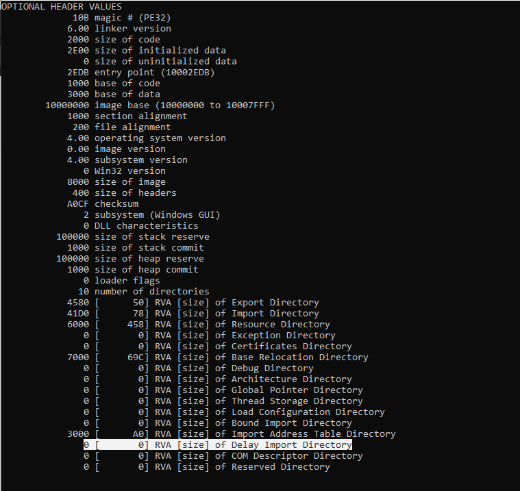 PE Viewer doesn't pickup on delay-loaded DLLs of certain binaries ...