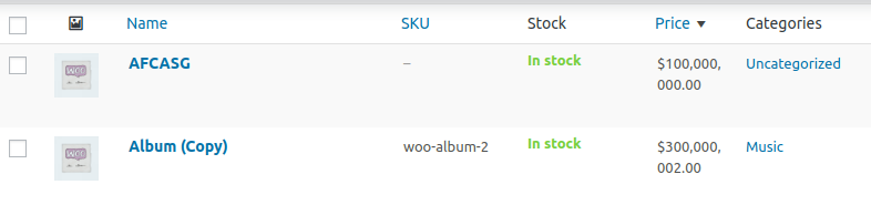 Need to change `wc_product_meta_lookup` table structure datatype size for min_price and max ...