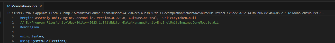 [BUG] Can't Access Definitions · Issue #377 · microsoft/vscode-dotnettools · GitHub