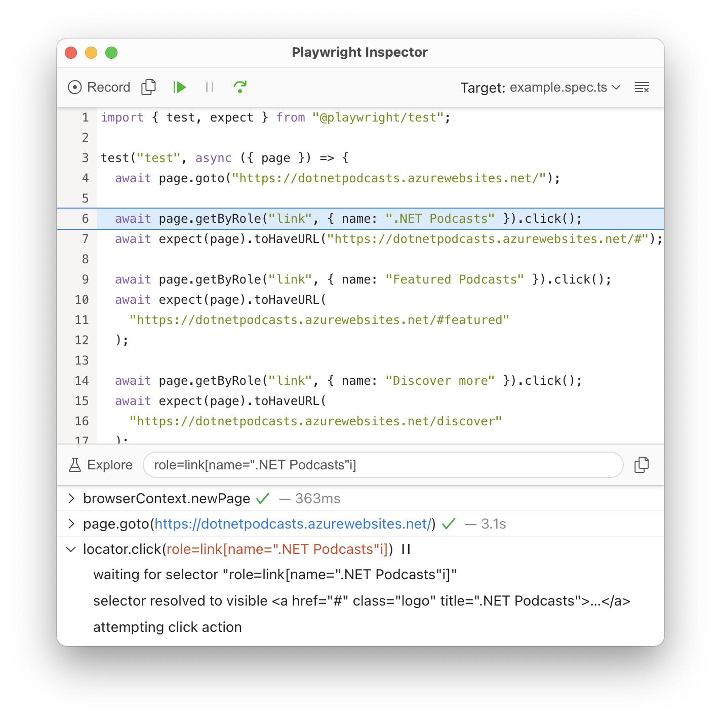 Bug Explorer Doesnt Show Getbyrole · Issue 18018 · Microsoftplaywright · Github 6557