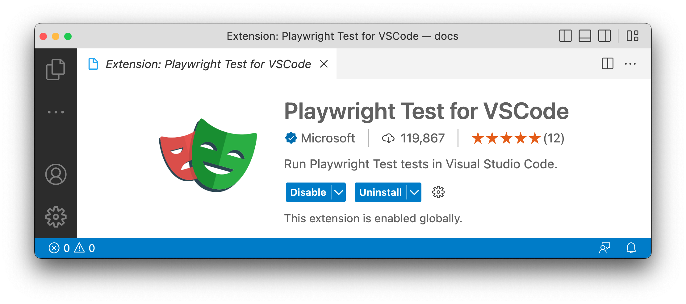 Getting Started VS Code Playwright