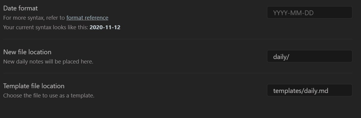 Fails to create new daily note · Issue #34 · liamcain/obsidian-calendar-plugin · GitHub