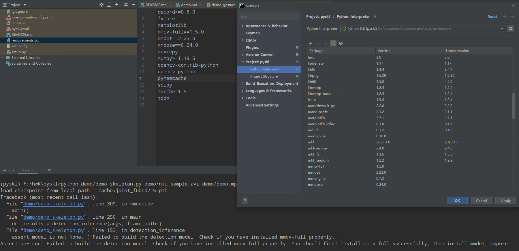 A Little Problem About Mmcv Full Windows · Issue 181 · Kennymckormickpyskl · Github 